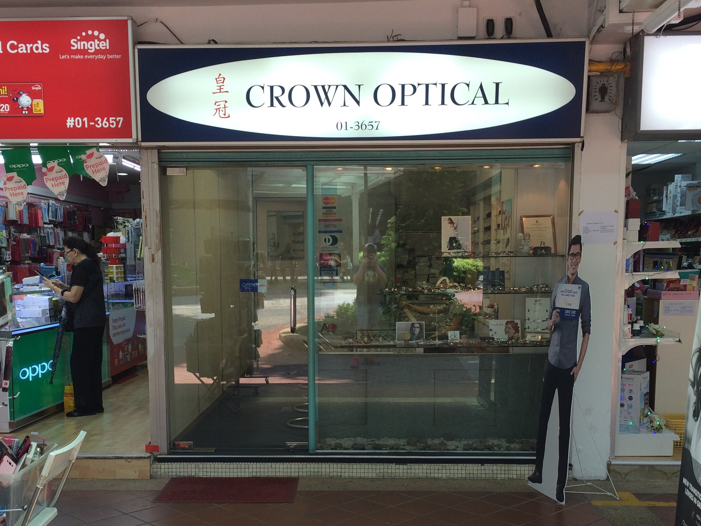 Singapore Service - Optical Shop - Crown Optical | Nestia