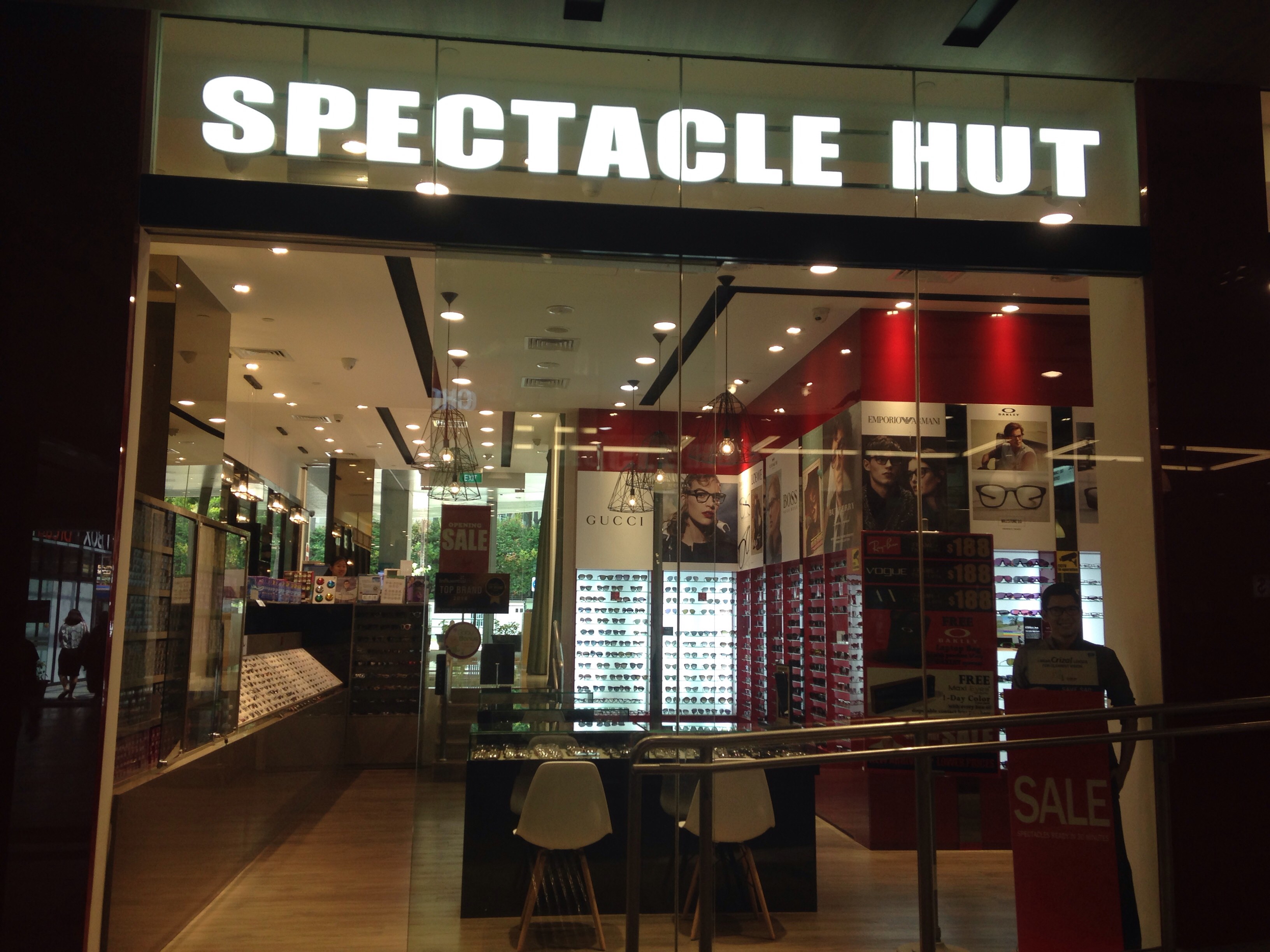 Singapore Service - Optical Shop - Spectacle Hut(Tiong Bahru Plaza ...