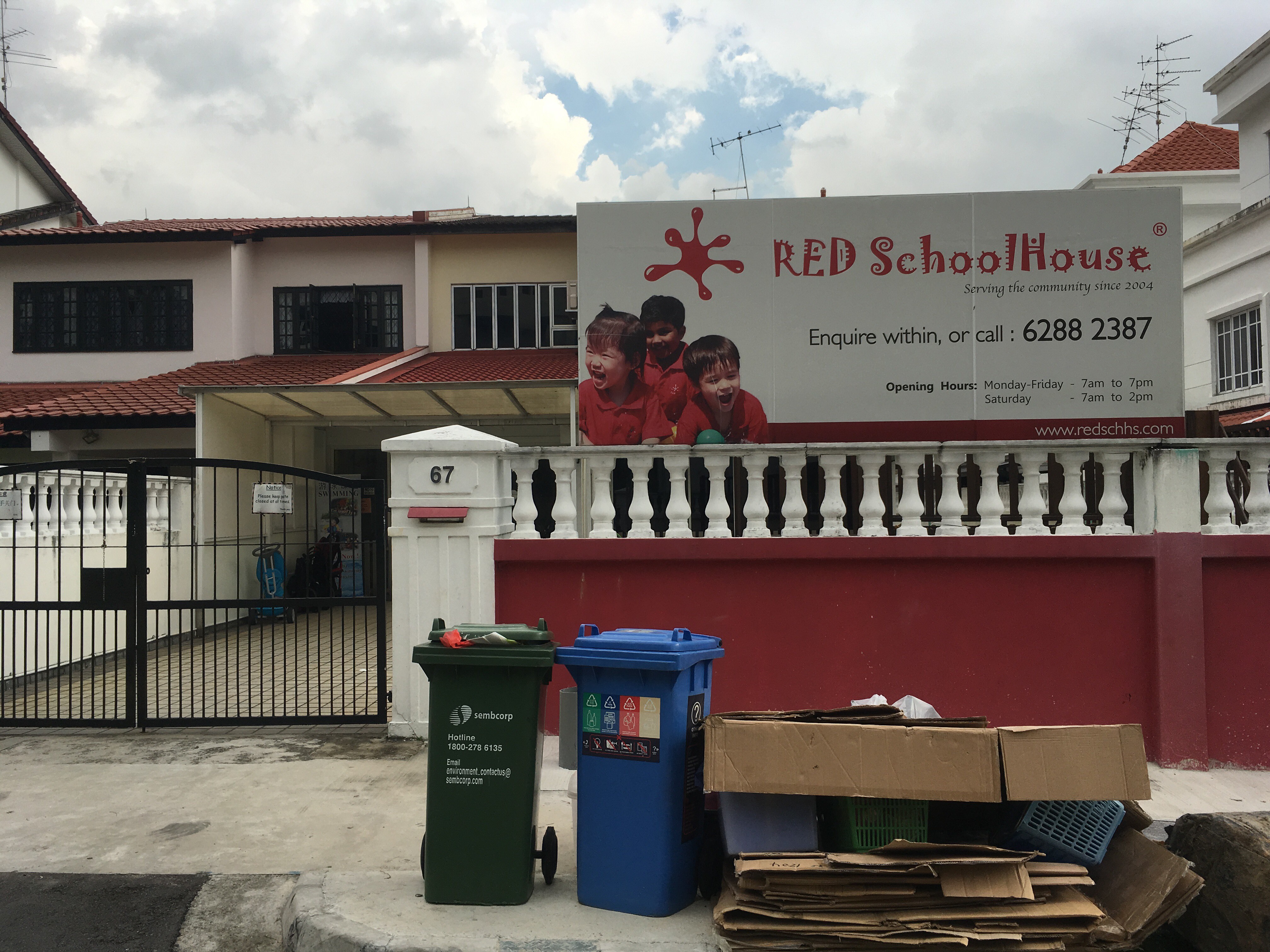 Singapore Service - Kindergarten - Red School House(Lorong Penchalak ...