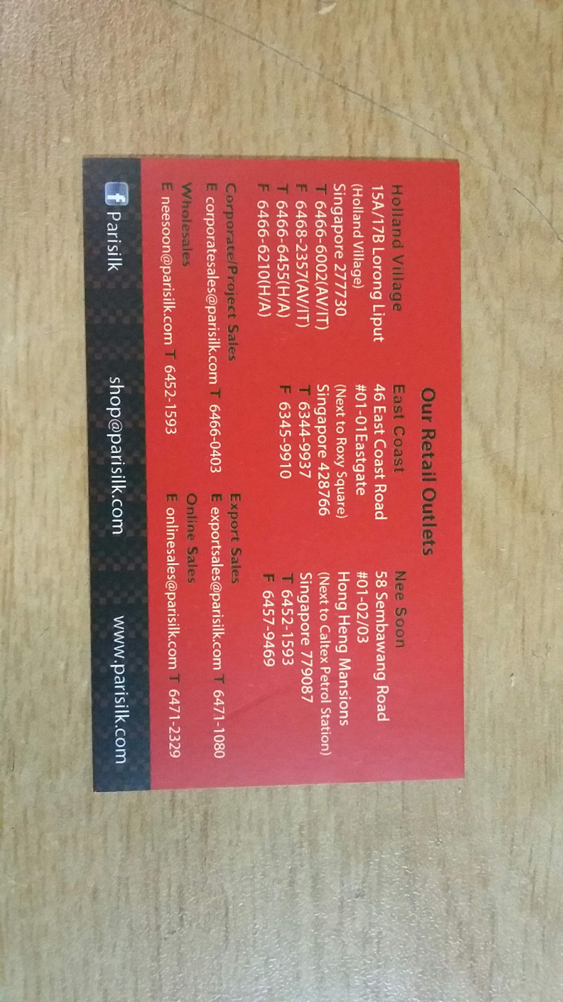 Singapore Service - Electronics Shop - Parisilk Electronics & Computers ...