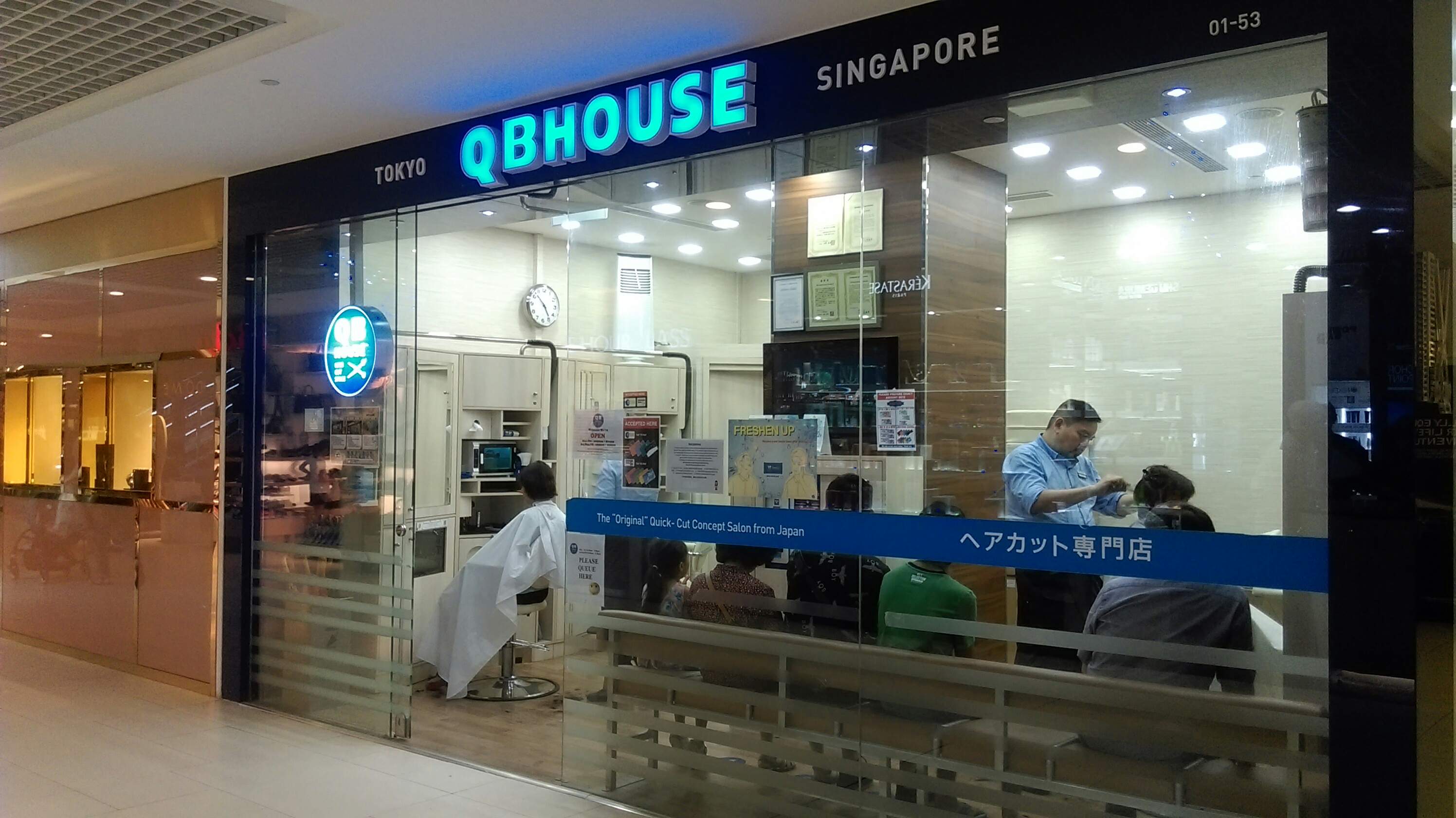 Singapore Service - Hair Salon - Qb House(Parkway Parade) | Nestia
