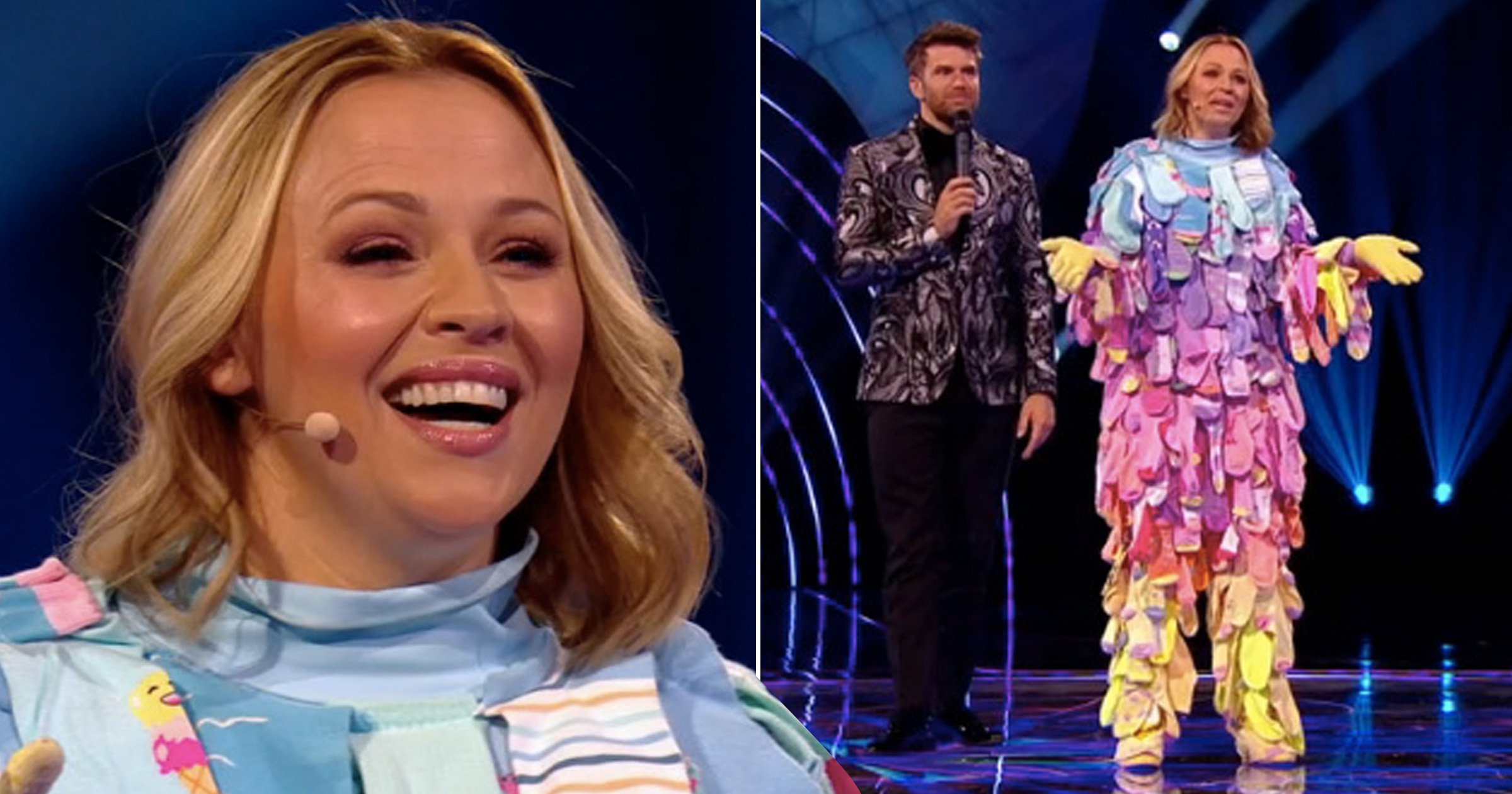 The Masked Dancer Kimberley Walsh Revealed As Odd Socks Is Unmasked