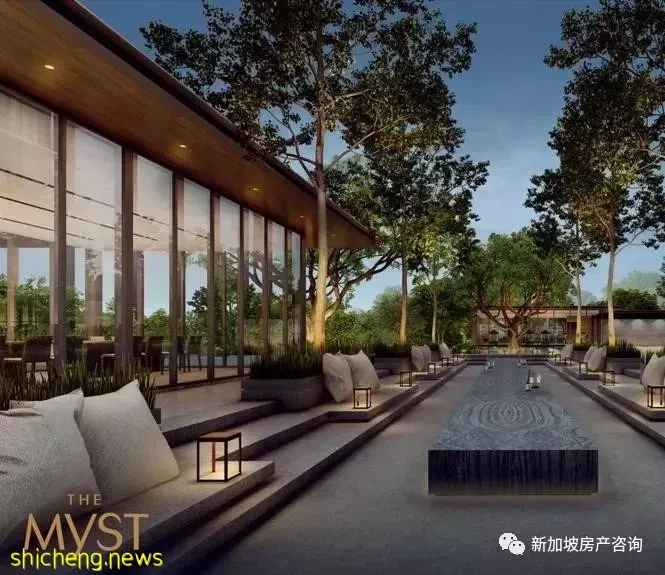 城市发展在武吉知马路上段的作品,the Myst 秘林嘉园 ,宁静宜居,生活便利 Nestia