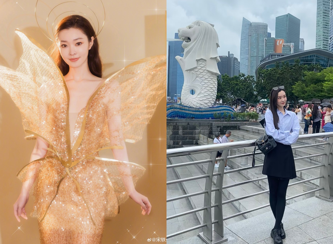 Chinese stars Dylan Wang, Song Yi and Lin Yi spotted in Singapore ahead ...