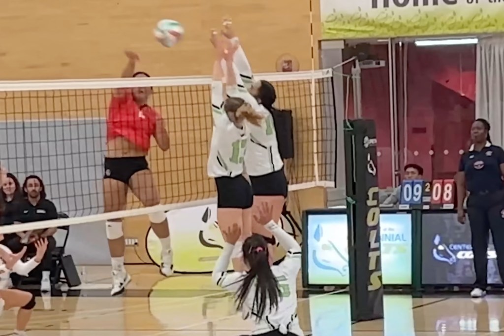 Five trans players dominate women’s college volleyball game, sparking ...