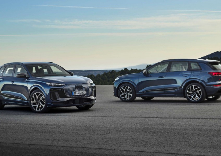 Audi Q6 e-tron is the first model in the automaker's new generation of ...