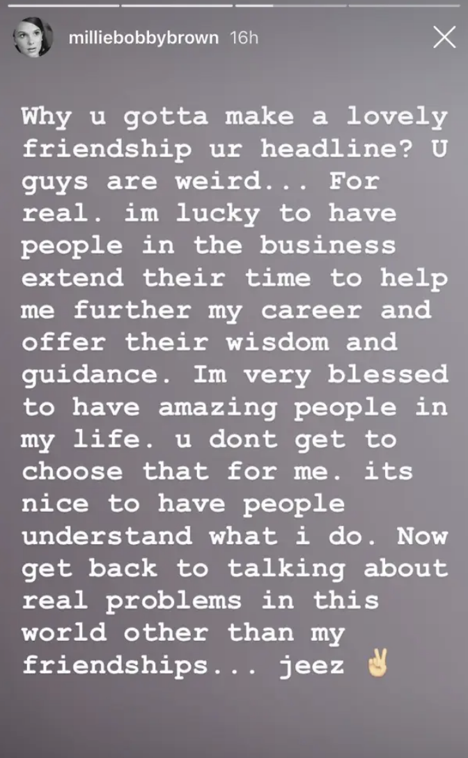 Here’s A Full Breakdown Of Drake’s Controversial Friendship With Millie Bobby Brown After He ...